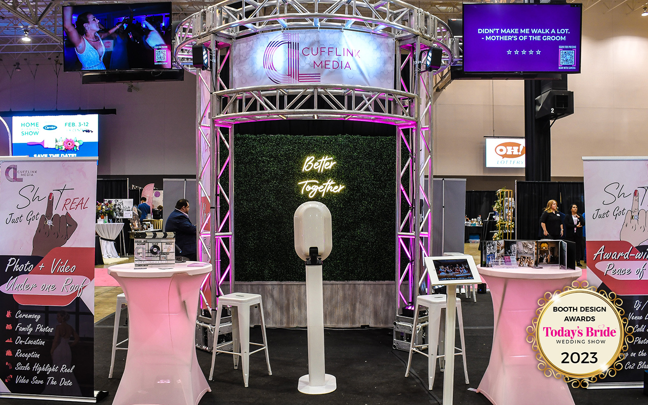 January 2023 I-X Center Booth Design Awards | Today's Bride Pros | Grow ...