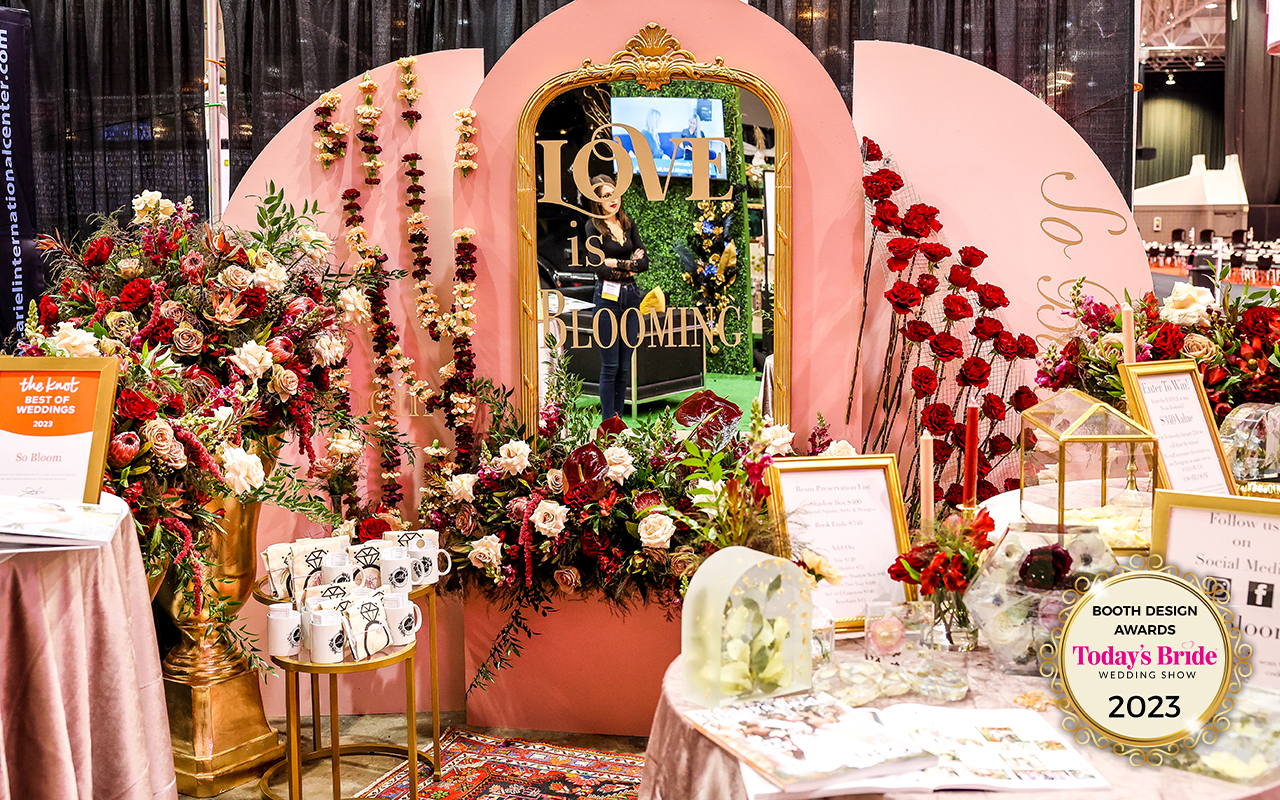 January 2023 I-X Center Booth Design Awards | Today's Bride Pros | Grow ...