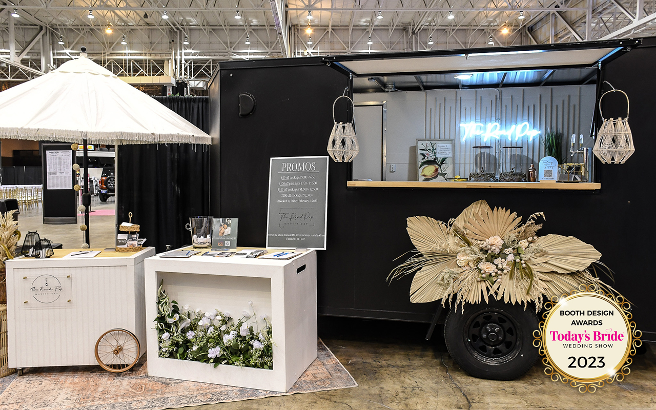 January 2023 I-X Center Booth Design Awards | Today's Bride Pros | Grow ...